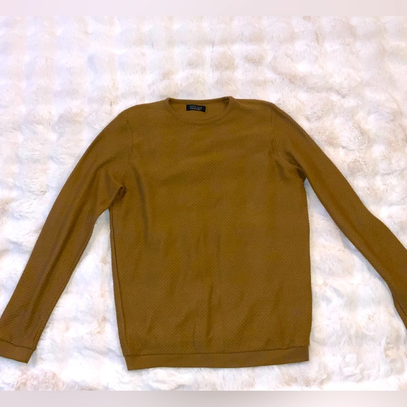 Zara | Sweaters | Zara Man Mens Light Weight Crewneck Sweater | Poshmark